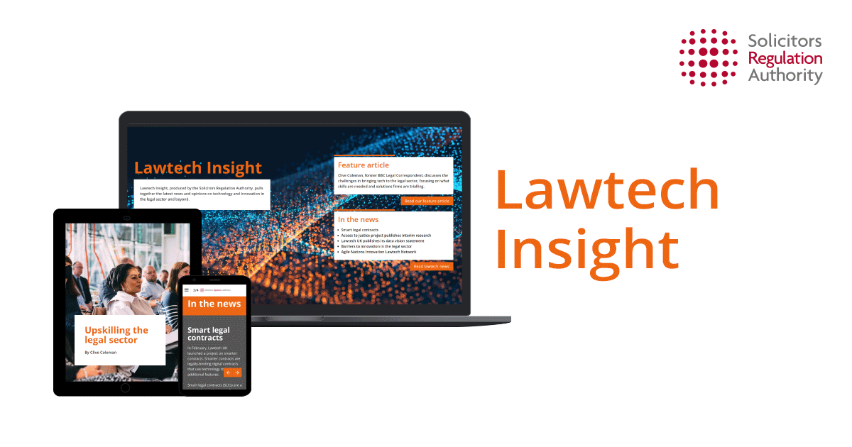 SRA | Lawtech Insight | Solicitors Regulation Authority
