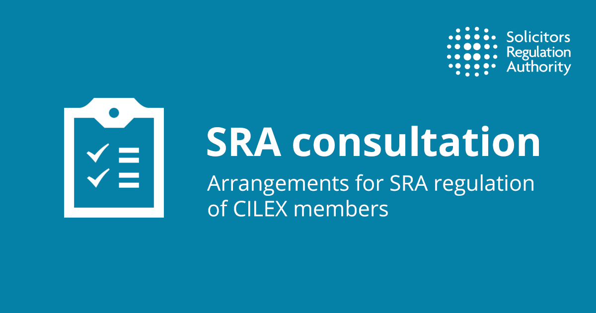 SRA | Arrangements for SRA regulation of CILEX members | Solicitors ...