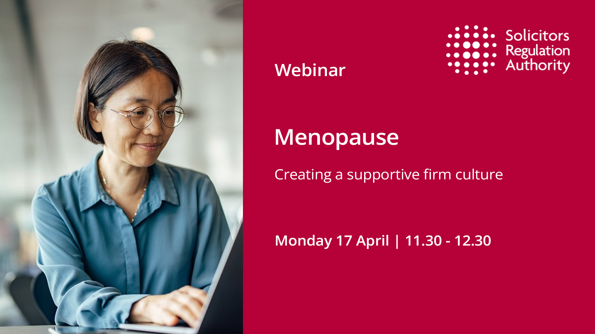 SRA | Menopause – creating a supportive firm culture | Solicitors ...